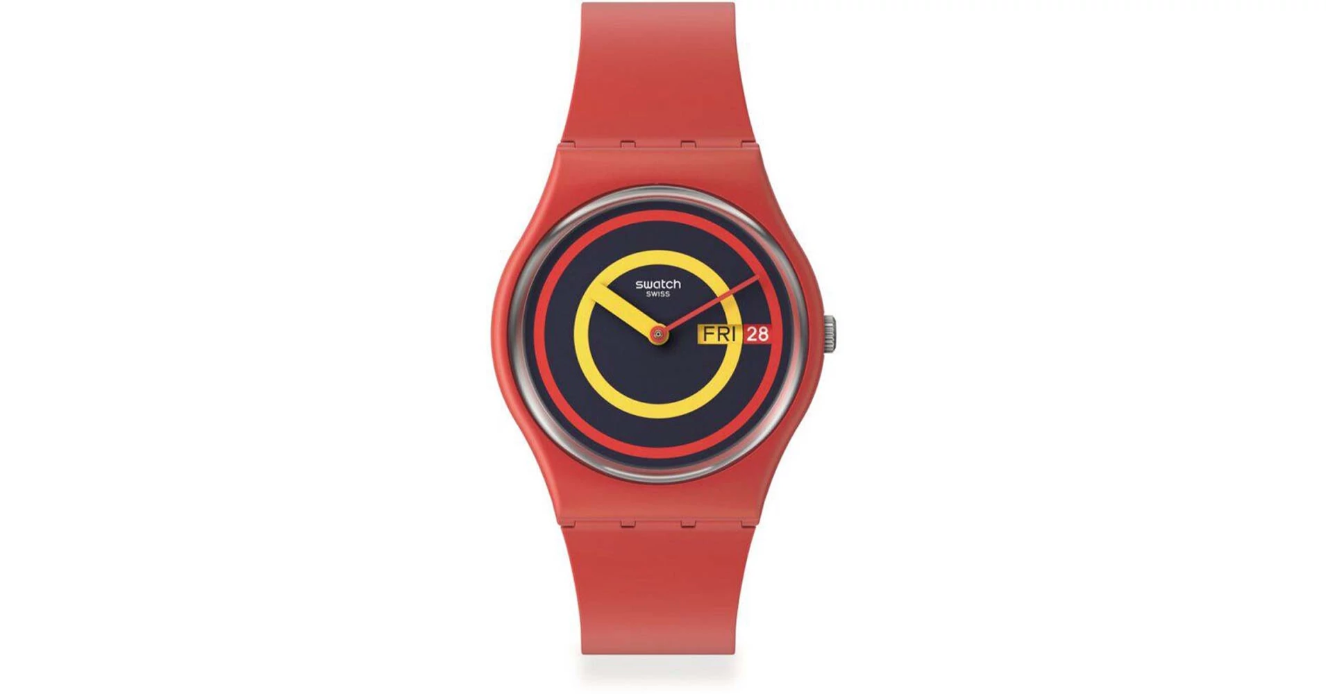 Swatch Swatch Concentric Red unisex karóra SO28R702 - BL Óraszalon ...